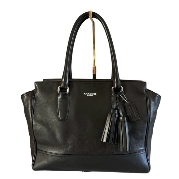 Coach | Bags | Coach Legacy Candace Carryall Tote Style 242 In Black ...